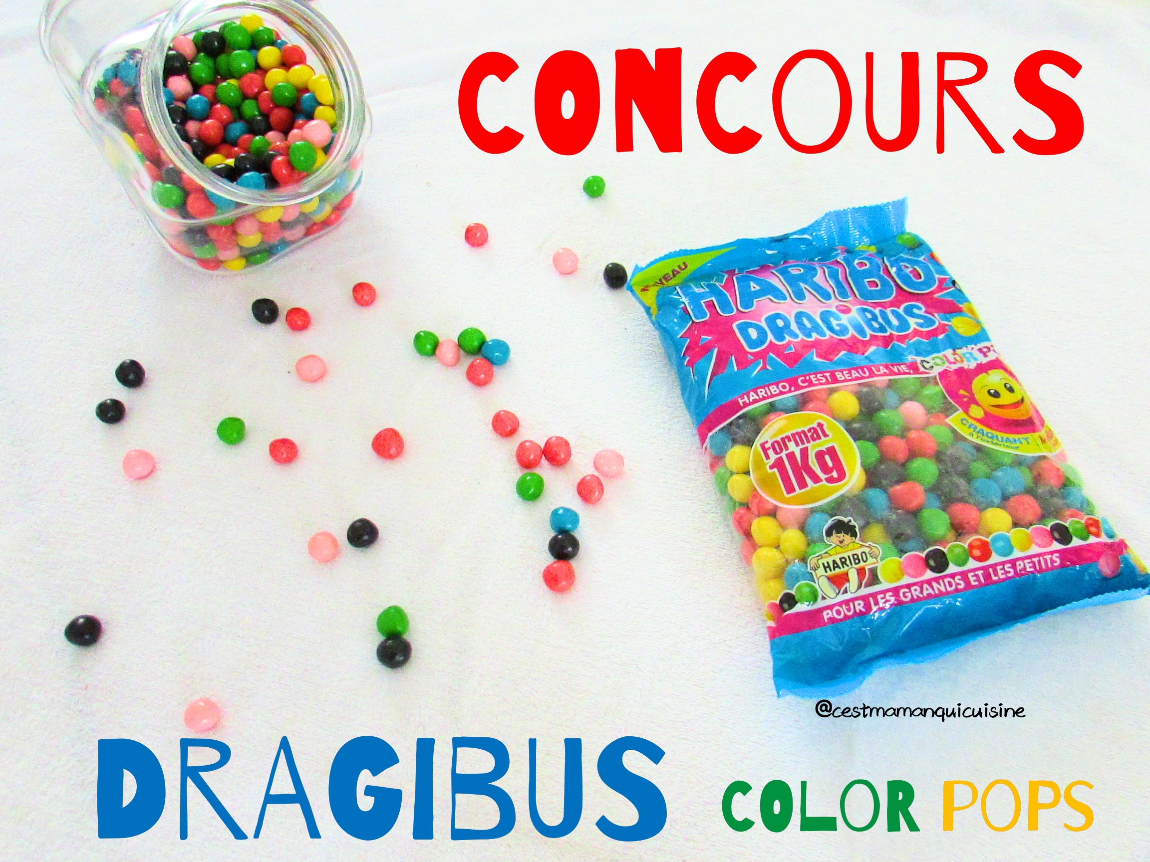 CONCOURS DRAGIBUS COLOR POPS(instagram) – C'est Maman Qui Cuisine
